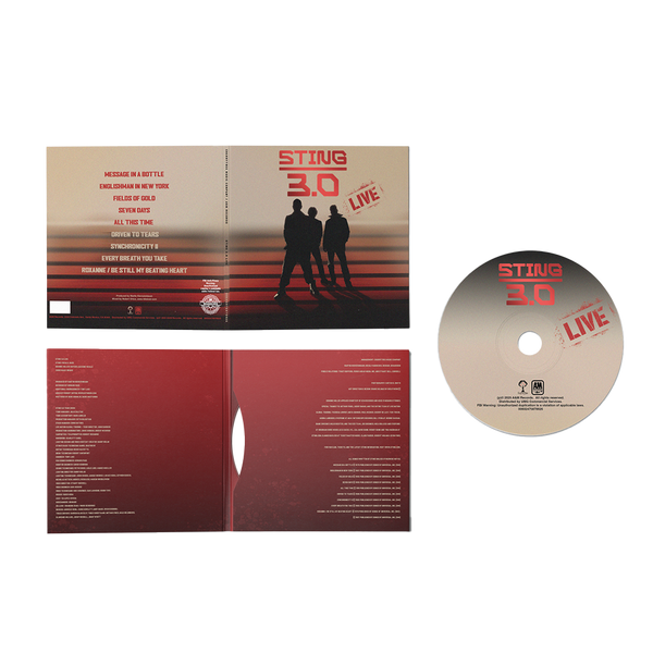 Sting 3.0 LIVE CD - Sting Official Store