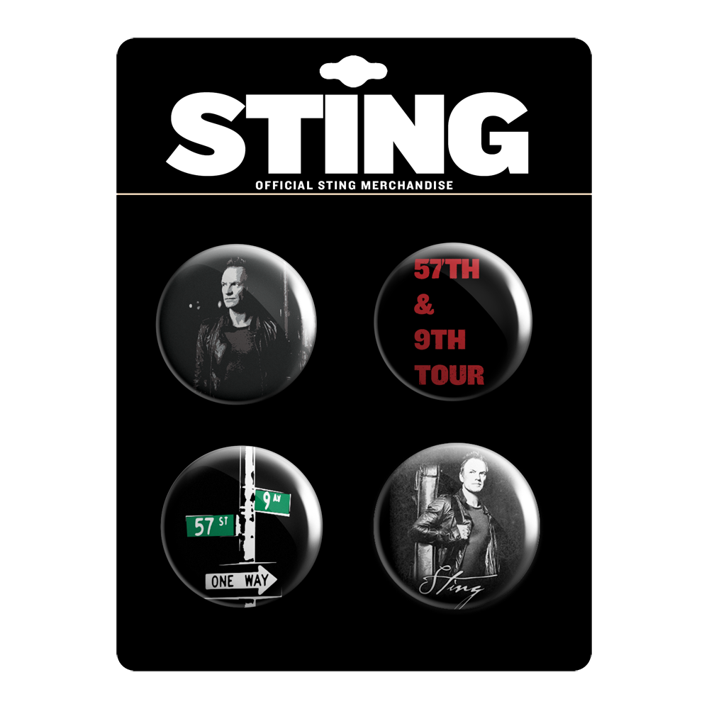 Sting Button Pack - Sting Official Store